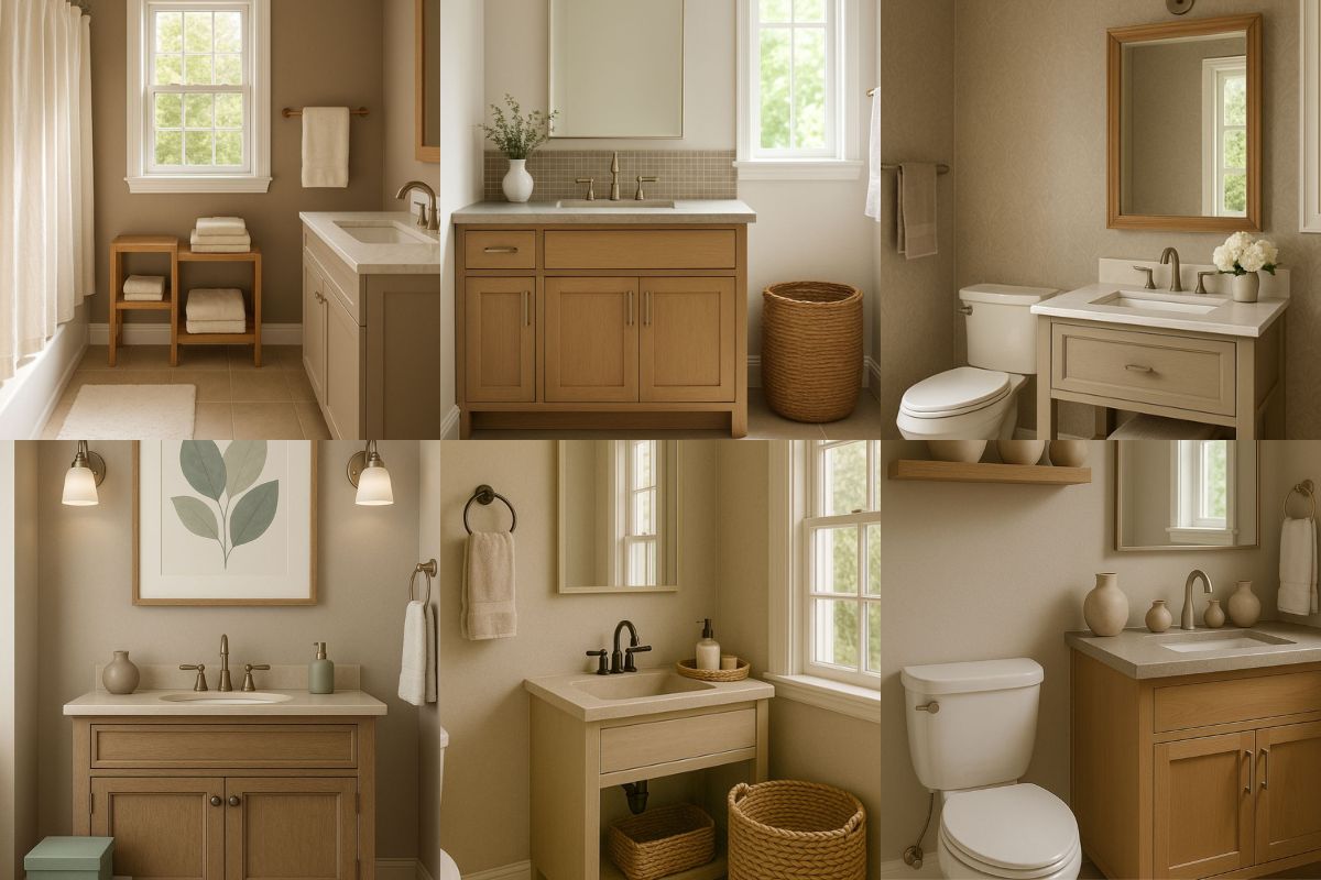 15 Taupe Bathroom Ideas: Soft, Sophisticated, and Naturally Serene ...