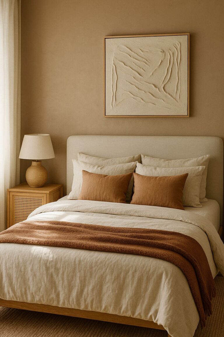 15 Earth-Tone Bedroom Ideas: Grounded, Warm, and Wonderfully Restful | Florgeous