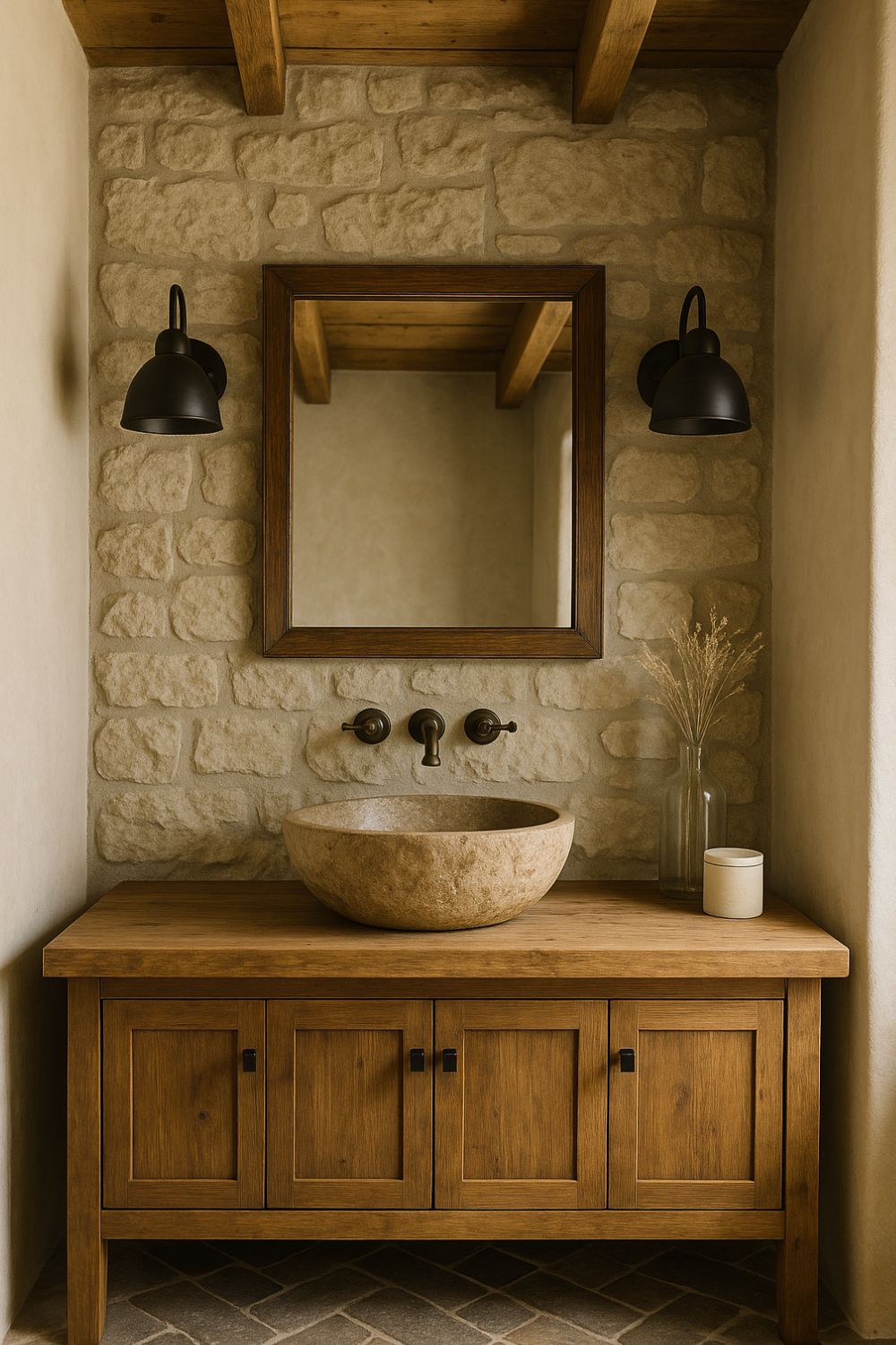 15 Rustic Bathroom Ideas: Cozy, Earthy, and Wonderfully Inviting ...
