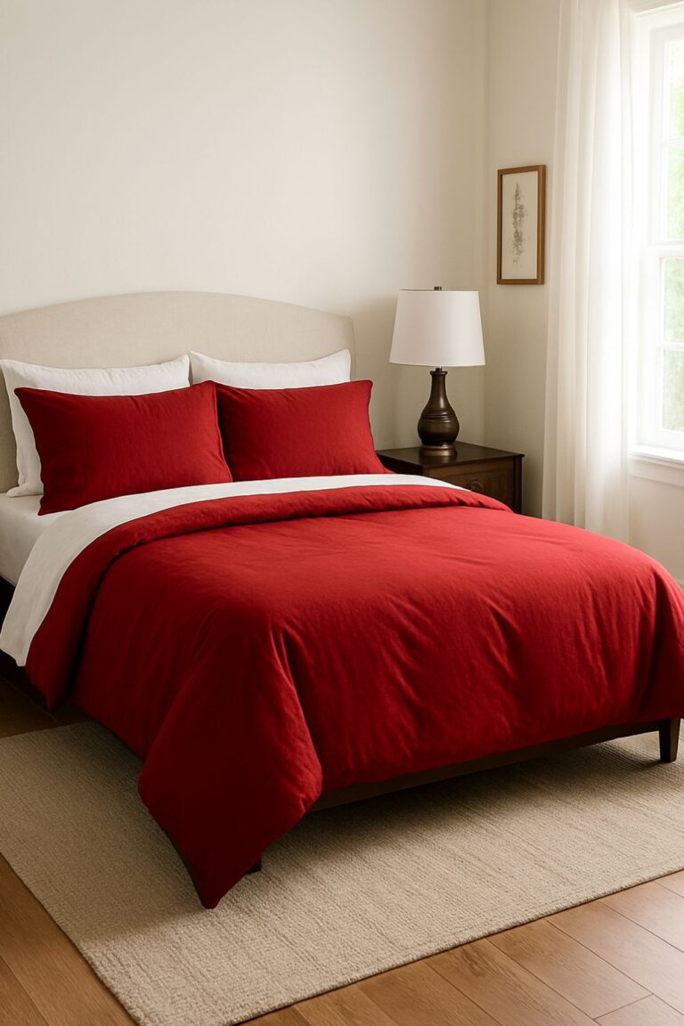 15 Red Bedroom Ideas: Bold, Romantic, and Full of Passion | Florgeous