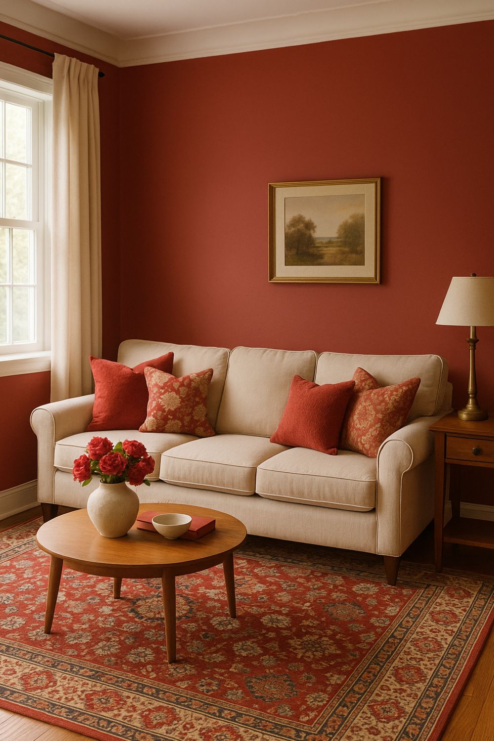 13 Red Living Room Ideas: Bold, Warm, and Full of Energy | Florgeous