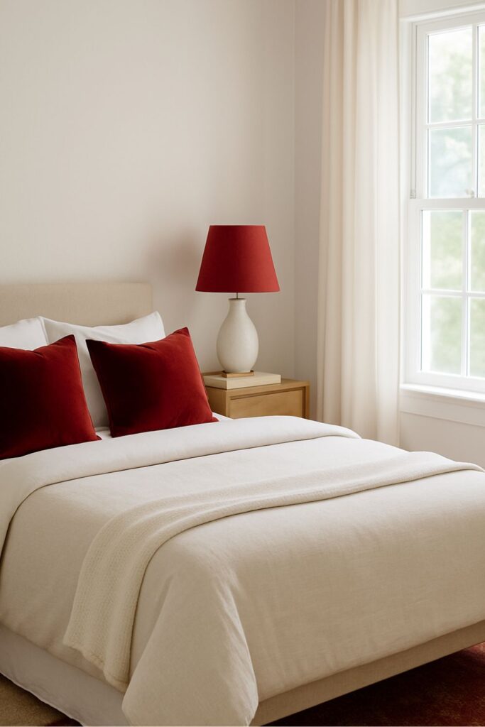 15 Red Bedroom Ideas: Bold, Romantic, and Full of Passion | Florgeous