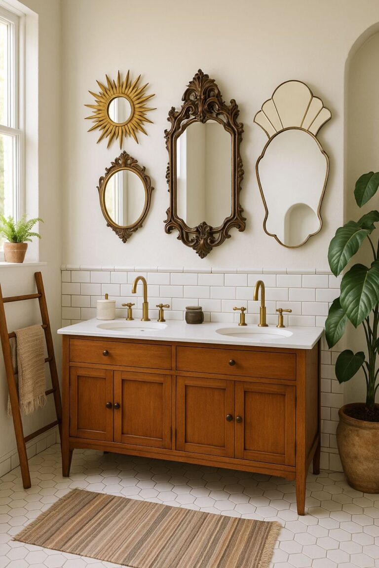 15 Eclectic Bathroom Ideas: Bold, Personal, and Wonderfully Unpredictable | Florgeous