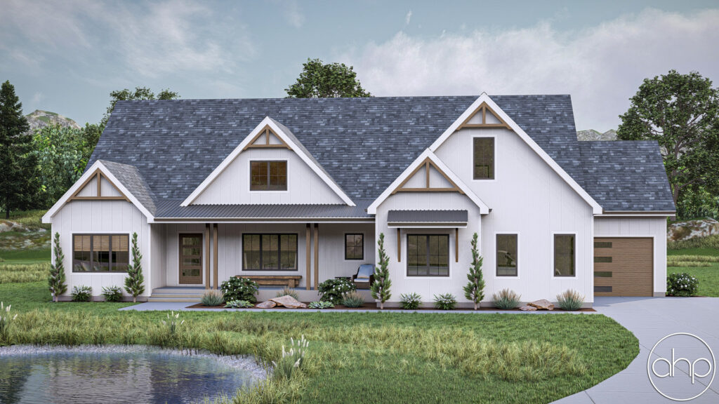 1879 Sq Ft 3-Bedroom 2-Bathroom Modern Farmhouse House Plan | Florgeous