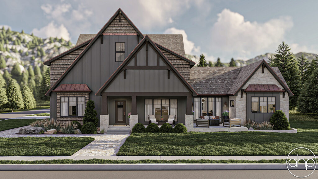 3240 Sq Ft 4-Bedroom 4-Bathroom Tudor Style House Plan | Florgeous