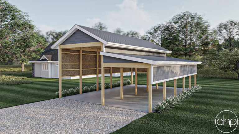 1120 Sq Ft Traditional Style RV Port Plan | Florgeous