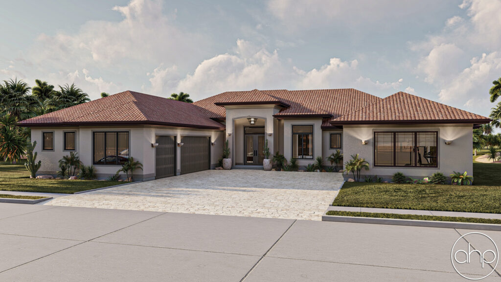 3334 Sq Ft 3-Bedroom 3-Bathroom Mediterranean House Plan | Florgeous