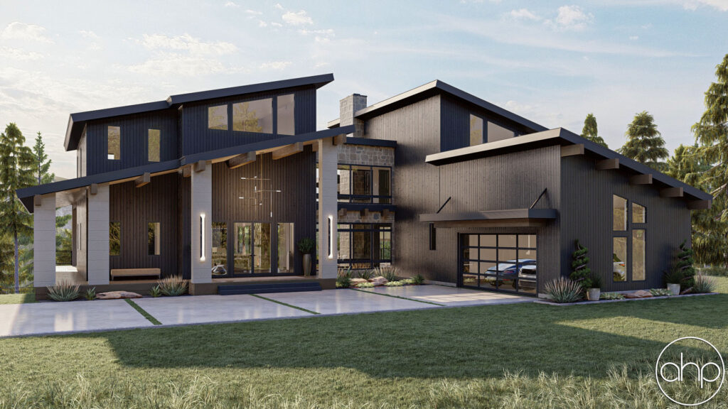 4092 Sq Ft 4-Bedroom 4-Bathroom Modern Mountain House Plan | Florgeous
