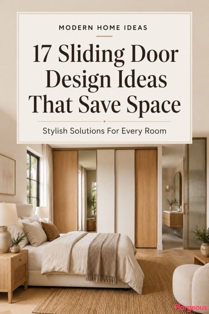 17 Sliding Door Design Ideas That Make Small Spaces Feel Stylish and ...